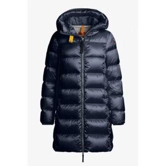 Parajumpers Blau Navy Marion Lange Daunenjacke - - Jackets - Damen - Blau - M