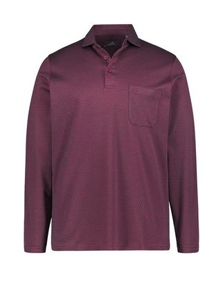Ragman Herren Polo-Shirts rot