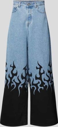 VETEMENTS Jeans mit Motiv-Print