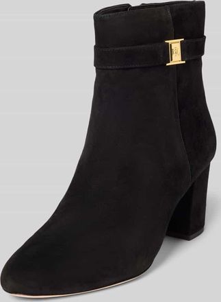 Lauren Ralph Lauren Stiefeletten aus Leder mit Applikation Modell KELLIE