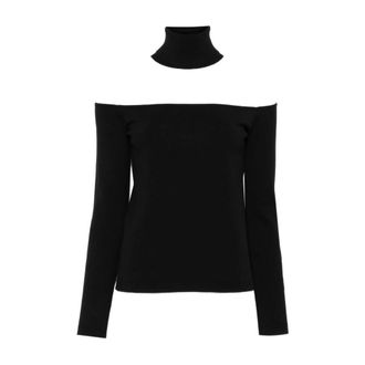 Semicouture Femme, Pulls, Noir, Taille: 42 FR Daniela Sweater