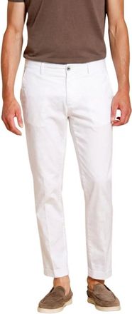 Mason's Homme, Pantalons, Blanc, Taille: M Pantalon Chino Milano