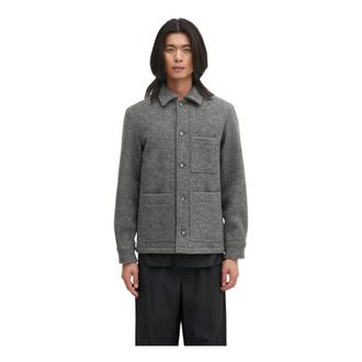 A.P.C. A.p.c., Homme, Vestes, Gris, Taille: M Veste Emile