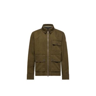 Moncler Moncler Cotton Long Sleeve Shirt, Men, Green, Size: Xxl