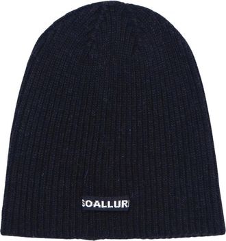 SoAllure Femme, Accessoires, Noir, Taille: ONE Size Berretto a Costine