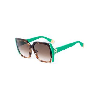 Furla Femme, Accessoires, Multicolore, Taille: ONE Size Lunettes de soleil &agrave; monture en ac&eacute;tate