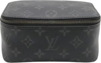 Louis Vuitton Pre-owned Monogram Eclipse Pouch - Femme - Pre-owned - Noir - Taille: ONE Size