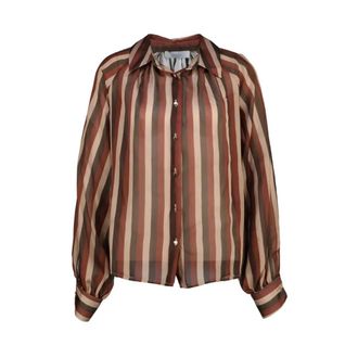 Am&eacute;lie & Am&eacute;lie Kiev Bluse - - Blouses & Shirts - Damen - Braun - XL