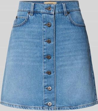 Max Mara Ausgestellter Jeansrock aus reiner Baumwolle Modell NATALE