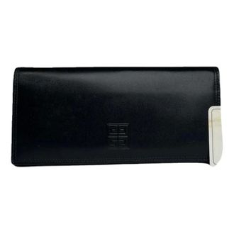 Givenchy Portefeuille en cuir Pre-owned - Femme - Pre-owned - Noir - Taille: ONE Size