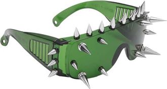 Generic Lunettes de soleil punk, lunettes de soleil steampunk, lunettes de soleil rares, lunettes de soleil punk cr&eacute;atives pour hommes et femmes