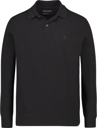 Marc O'Polo Herren Pullover schwarz unifarben