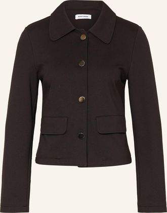 More & More More & More Kastenjacke Aus Jersey schwarz