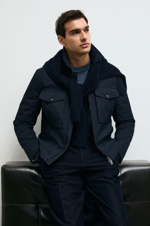 Lufian Herren Kurze Jacke mit G&auml;nsedaunen