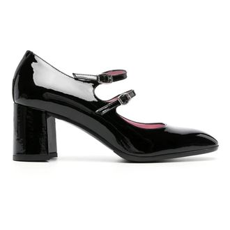 Carel Schwarze Lackleder Mary Jane Schuhe - - Shoes - Damen - Schwarzk - 40 EU