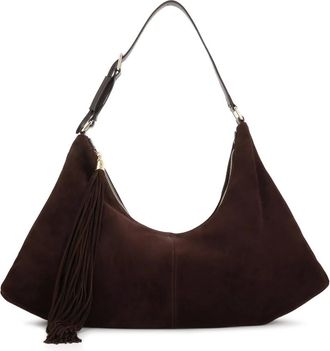 Kazar Grand Sac &agrave; Main en Daim - Femme - Sacs - Brun - Taille: ONE Size