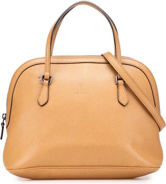 Gucci mini sac à bandoulière Dome à bande Web (2000-2015) - Marron