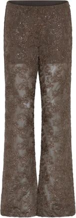 Bruuns Bazaar PholidoBBLynetta pants - Femme - Pantalons - Brun - Taille: 40 FR