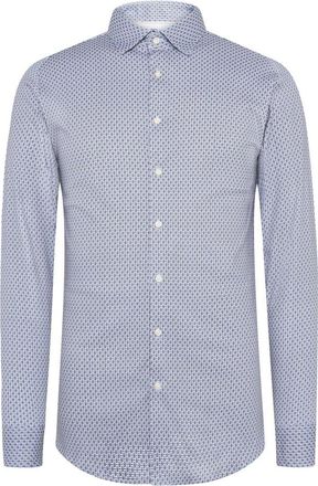 DeSoto Gemustertes Jerseyhemd mit Kentkragen in