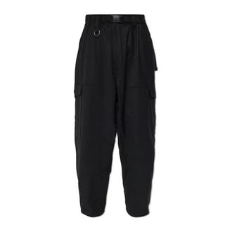Yohji Yamamoto Wool Utility Pants - - Trousers - Herren - Schwarzk - L