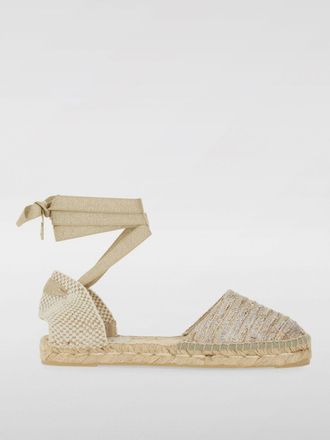 Maneb&igrave; Espadrilles Damen Farbe Gold