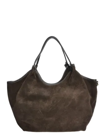 Anna Luchini Kastanienbraun Rindsledertasche