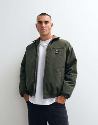 Obey veste Elysian &agrave; col contrastant vert multicolore