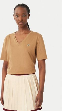 Lacoste T-Shirt TF7300 Braun Regular Fit