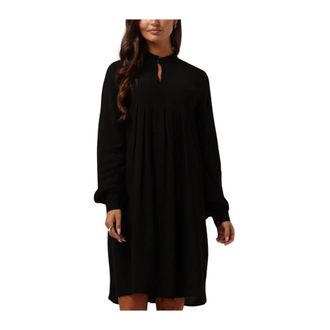 Bruuns Bazaar Lilli Arie Kleid - - Dresses - Damen - Schwarzk - XS