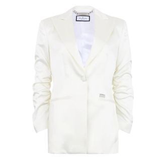 Philipp Plein Cady Cargo Fit Blazer - - Jackets - Damen - Wei&szlig; - M