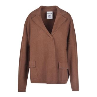 Semicouture Cardigan - - Knitwear - Damen - Braun - L
