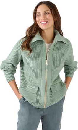 Damart Gilet zipp&eacute; Thermolactyl Femme Vert Taille 42/44