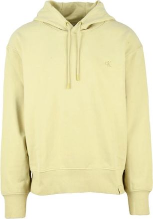 Calvin Klein Jeans Homme, Sweatshirts et sweats &agrave; capuche, Beige, Taille: M Sweat &agrave; capuche