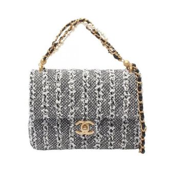 Chanel Pre-owned Matelasse Fabric Leather Schultertasche - - Pre-owned - Damen - Schwarzk - ONE SIZE