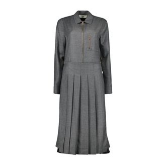 Fendi Damen, Kleider, Grau, XSGr&ouml;&szlig;e