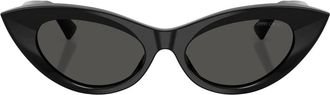 Jimmy Choo London Lunettes de soleil oeil-de-chat - Femme - Accessoires - Noir - Taille: 51 MM