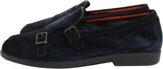 Santoni Homme, Chaussures, Bleu, Taille: 39 1/2 EU Pura-A Mocassins