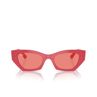 Ray-Ban Femme, Accessoires, Rouge, Taille: 49 MM Lunettes de soleil &eacute;l&eacute;gantes avec mod&egrave;le 4430