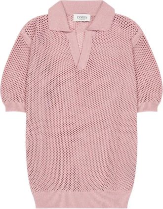 Laneus Homme, Pulls, Rose, Taille: L Polo Homme Tricot&eacute;