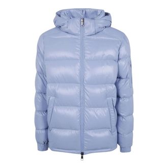 Herno Doudoune Brillant &agrave; Capuche - Homme - Vestes - Bleu - Taille: 2XL