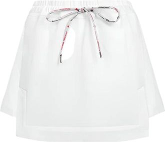 Vivienne Westwood Femme, Jupes, Blanc, Taille: 38 FR Jupe de cheerleader pliss&eacute;e A-line