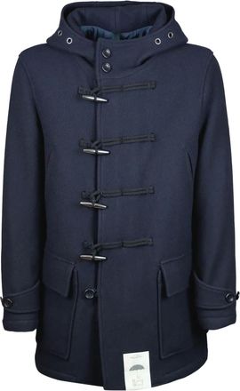 Camplin duffle-coat à capuche - Bleu