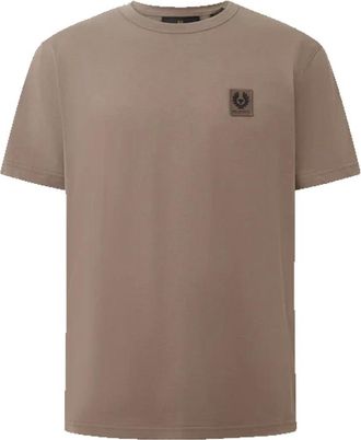 Belstaff Homme, Tops, Gris, Taille: XL Patch Tee