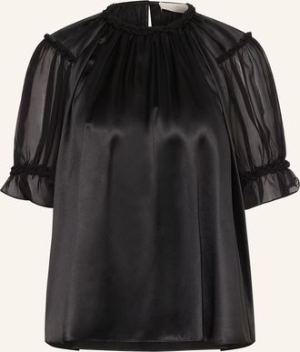Ulla Johnson Ulla Johnson Blusenshirt Alina Aus Seide schwarz