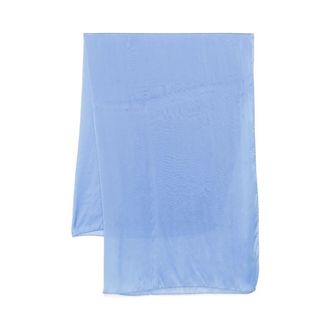 Lady Anne Blauer Rechteckiger Gerollter Rand Stylischer Stuhl - - Accessories - Damen - Blau - ONE SIZE