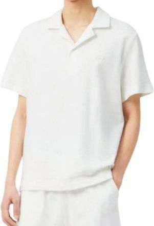 Lacoste Homme, Tops, Blanc, Taille: M Polo Textur&eacute; Coupe Classique