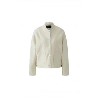 Oui Damen, Jacken, Beige, LGr&ouml;&szlig;e