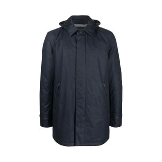 Herno Einreiher-Mantel - - Coats - Herren - Blau - 4XL