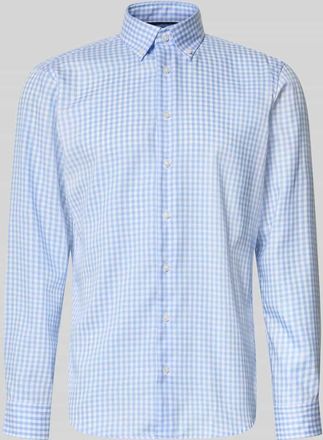Christian Berg Regular Fit Business-Hemd mit Button-Down-Kragen