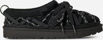 UGG Tasman Lace f&uuml;r Damen in Black, Gr&ouml;&szlig;e Wildleder